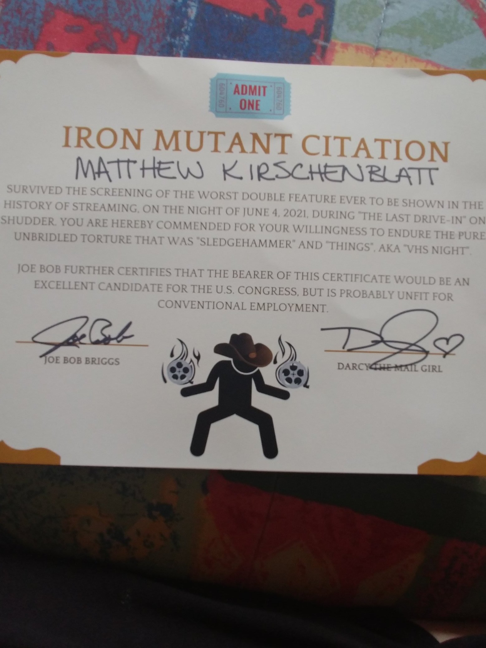 Notes From the Iron Mutant Campaign Part II – The Horror Doctor